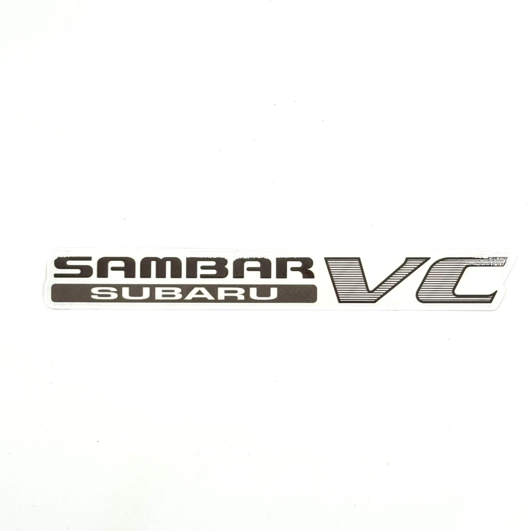 Subaru Sambar VC Decal for KS3, KS4 Models 1990-1998 - Premium Quality