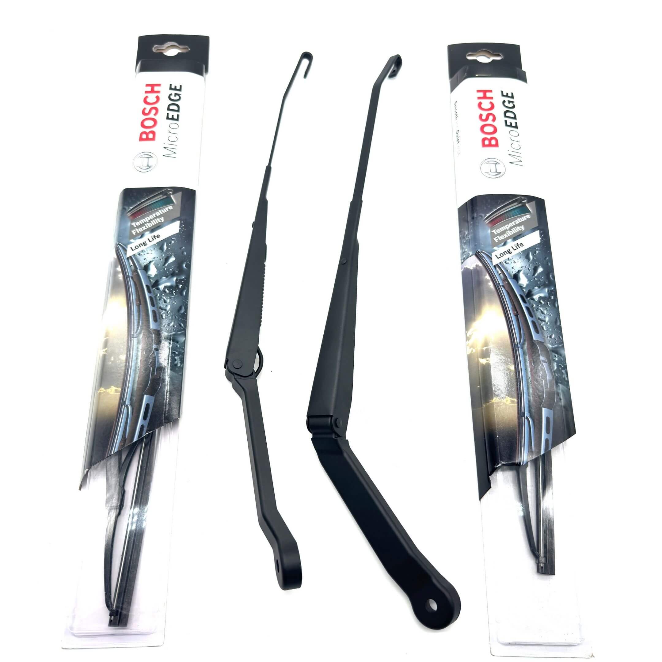 Honda Acty Van Wiper Arms & Bosch Wipers 1999-2019 Set