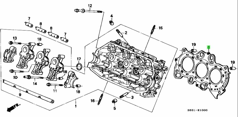 Head Gasket - Honda Acty Truck HA3, HA4 Models - 1990-1999 – Oiwa Garage