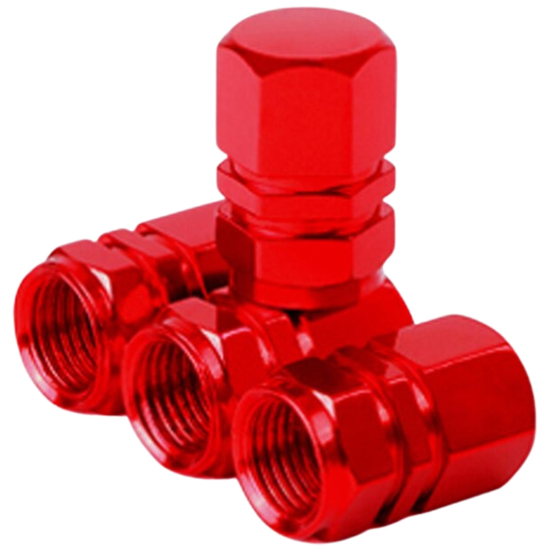 Red Tire Stem Cap