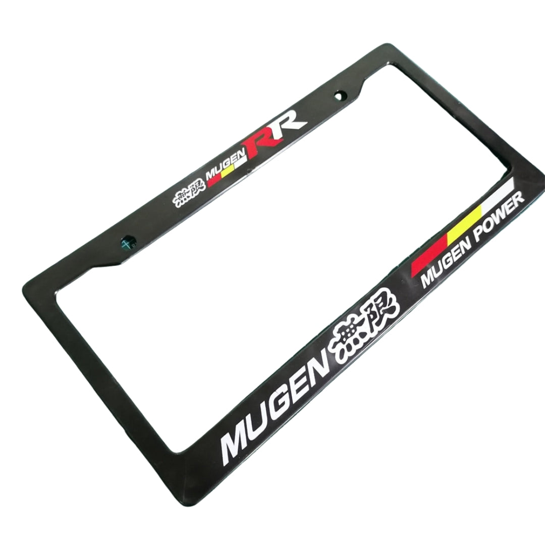 Mugen Power License Plate Frame